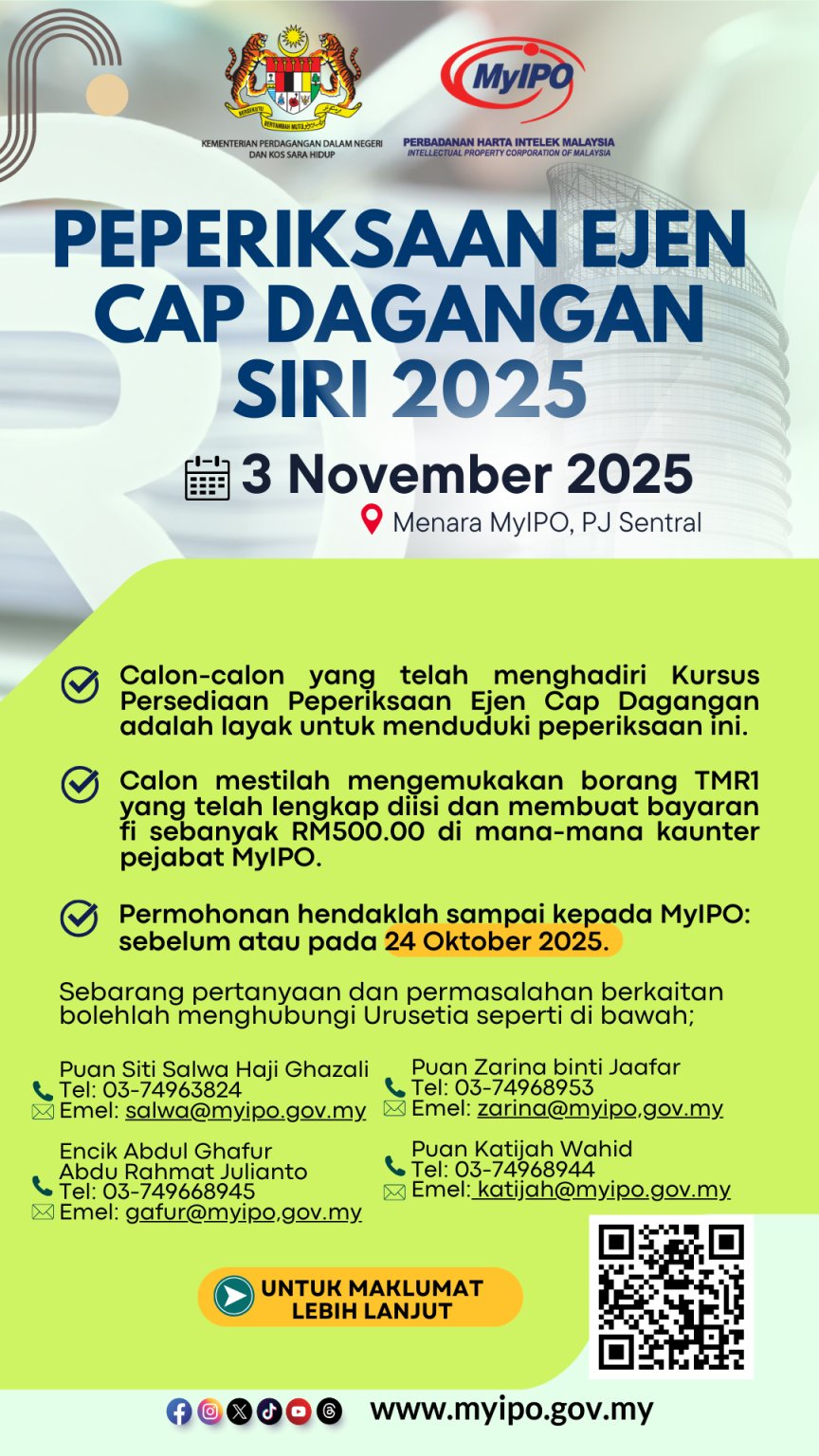 The Official Portal of Intellectual Property Corporation of Malaysia